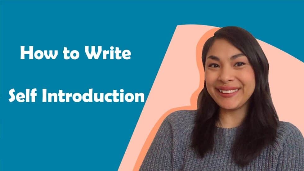 How To Write Self Introduction: Full Guide